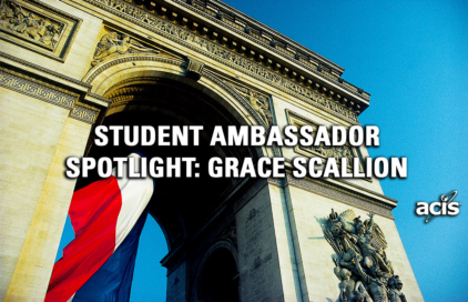 Student Spotlight: Grace Scallion, ACIS Student Ambassador | ACIS ...