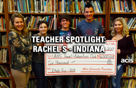 Teacher Spotlight: Rachel S - Indiana | ACIS Educational Tours