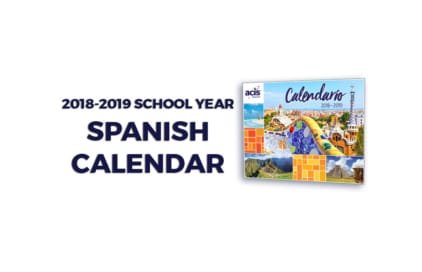 2018-2019 School Year Spanish Calendar | ACIS Educational Tours