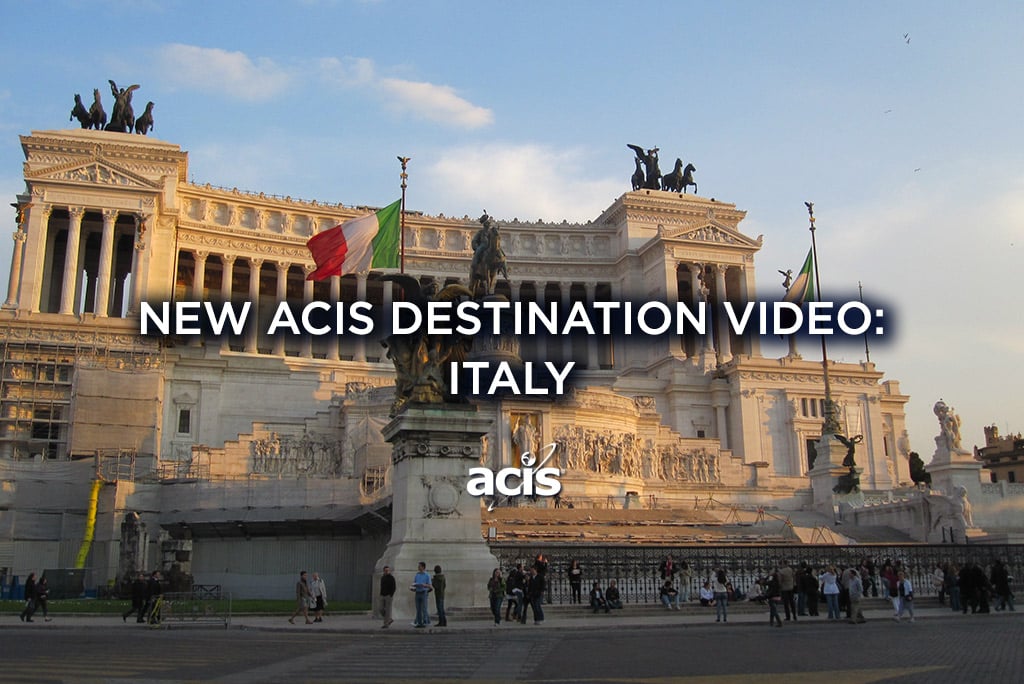 New ACIS Destination Video: School Trip to Italy | ACIS Educational Tours
