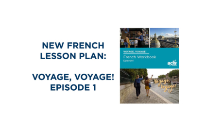 New French Lesson Plan: Voyage, Voyage! Episode 1